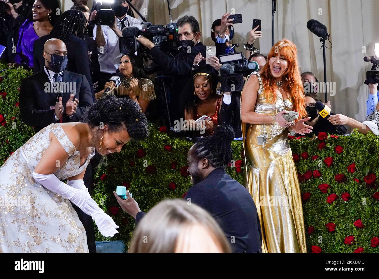 New York, United States. 2nd May, 2022. Bobby Digi Olisa, Laurie Cumbo ...