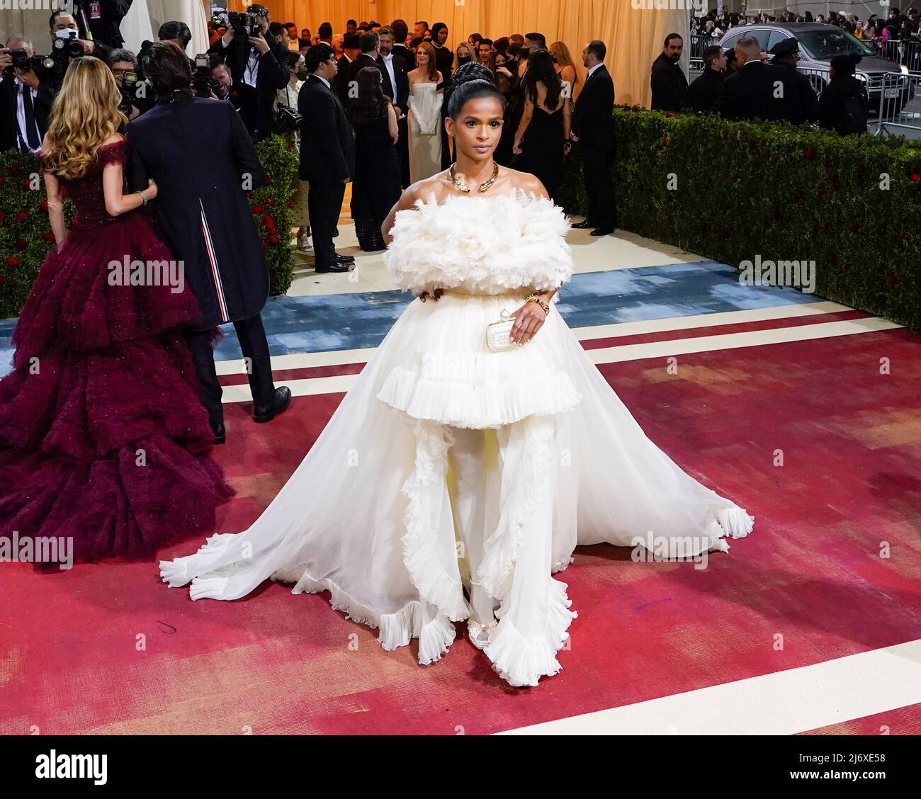 New York, United States. 2nd May, 2022. Ramla Ali arrives for the 2022 ...