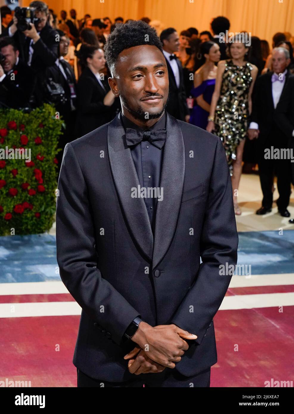New York, United States. 2nd May, 2022. Marques Brownlee arrives for ...