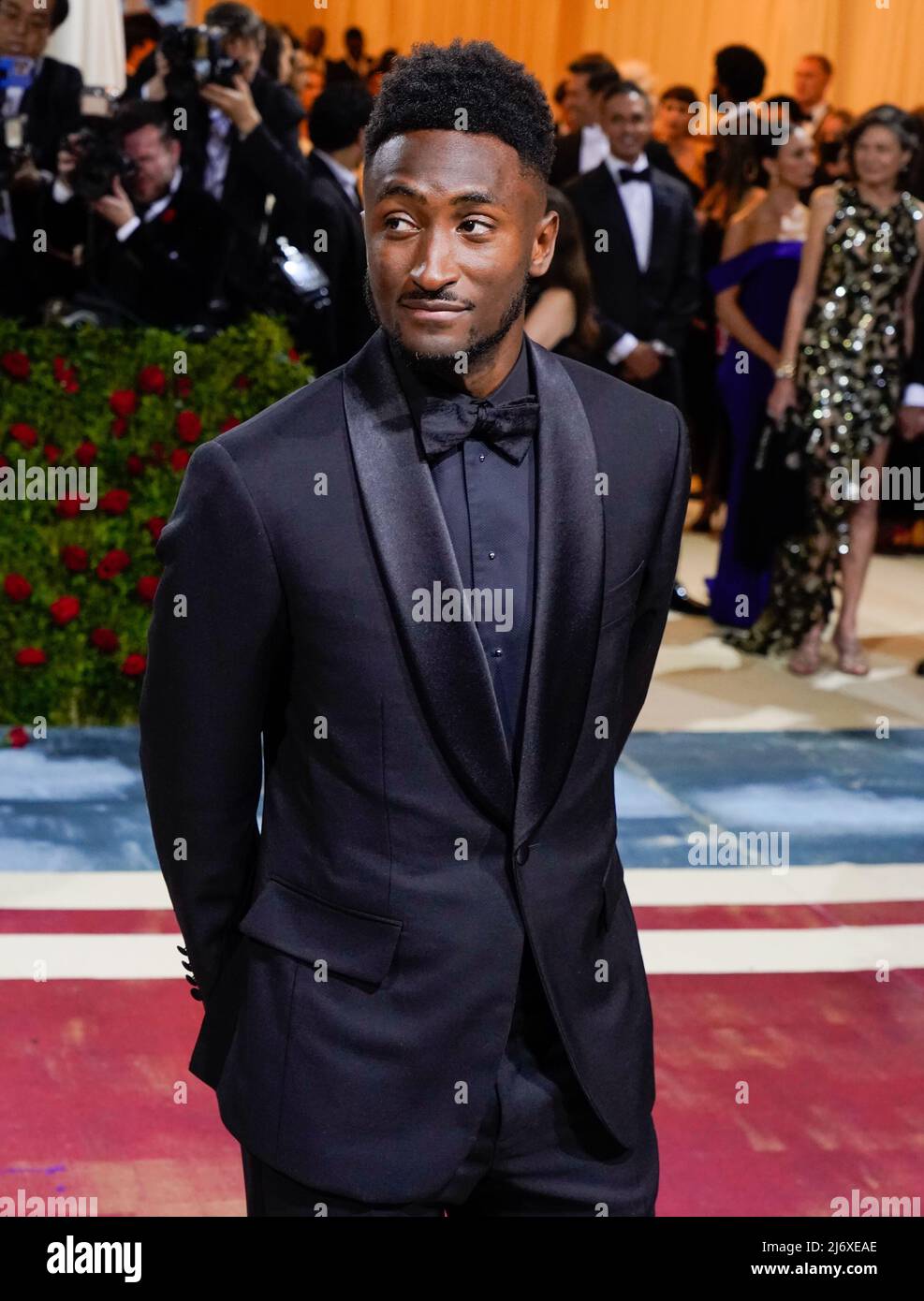 New York, United States. 2nd May, 2022. Marques Brownlee arrives for ...