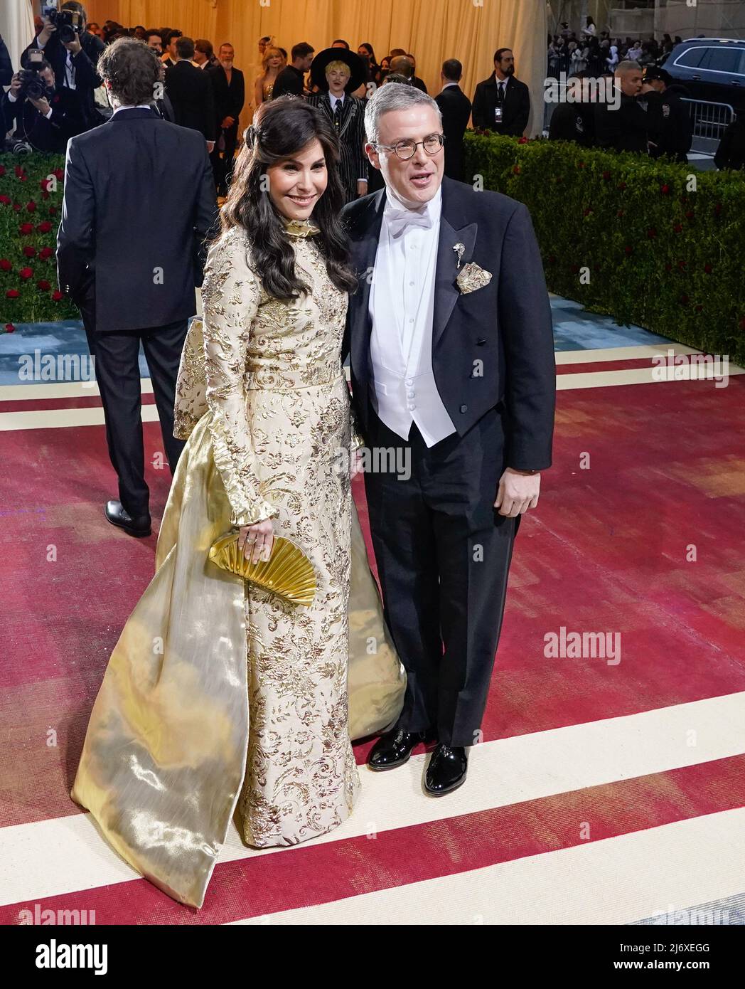 New York, United States. 2nd May, 2022. Cheryl Scharf, David Scharf ...