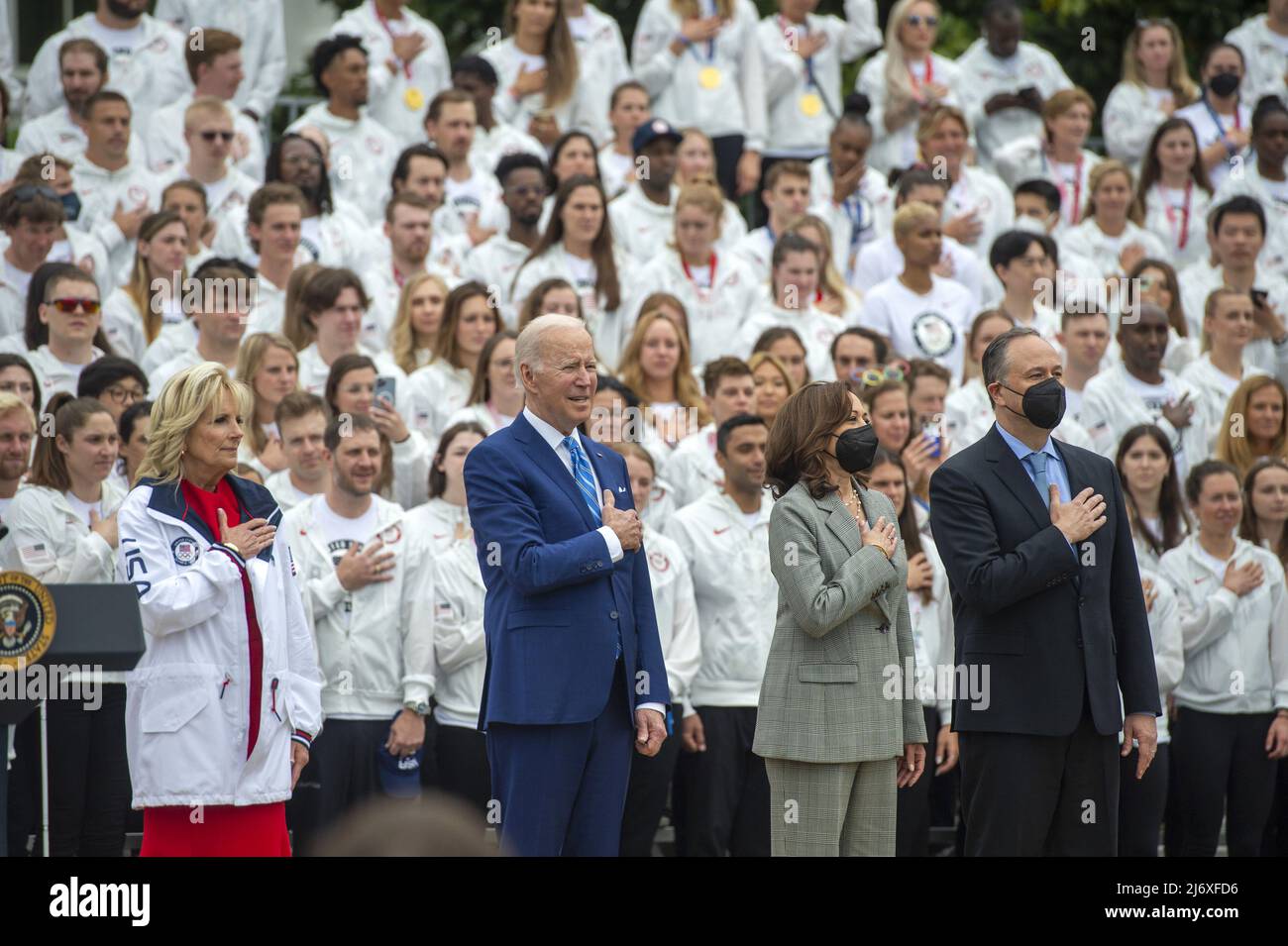 Washington, United States. 04th May, 2022. President Joe Biden, First ...