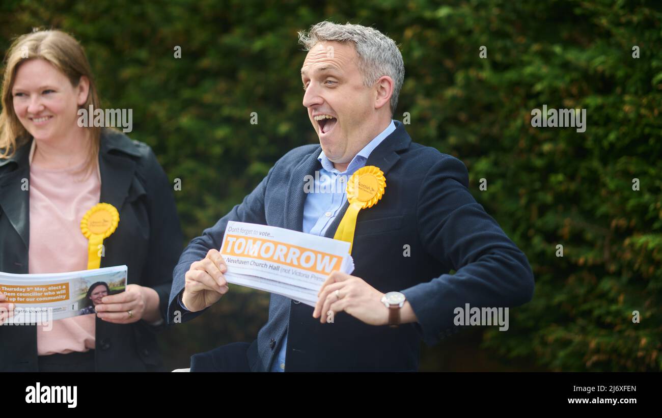 Scottish liberal democrat party alex cole hamilton hi-res stock ...