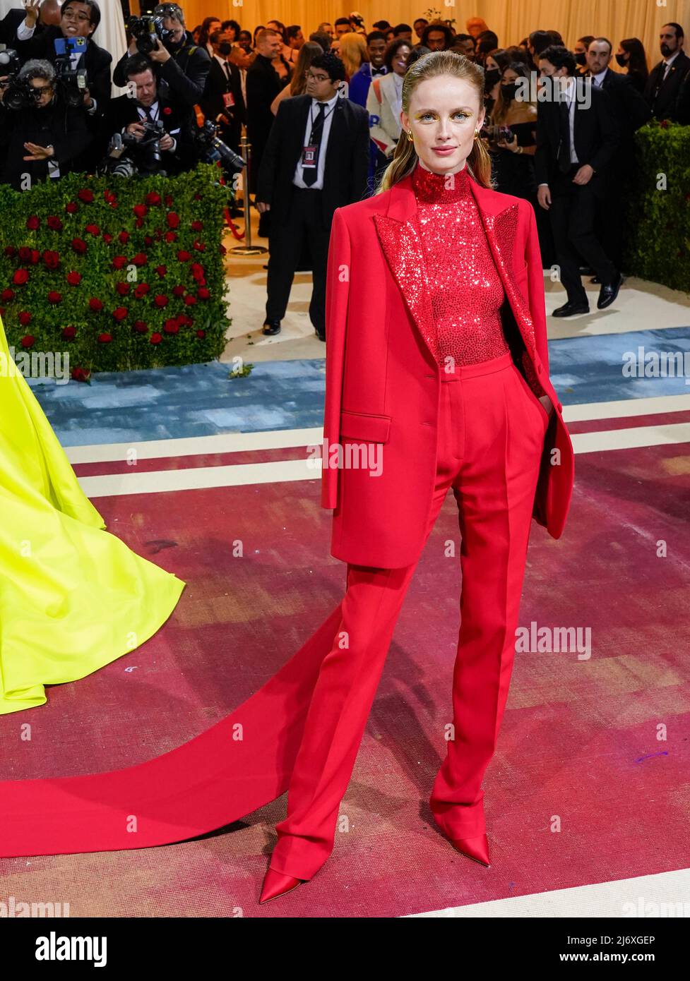 New York, United States. 2nd May, 2022. Rianne van Rompaey arrives for ...