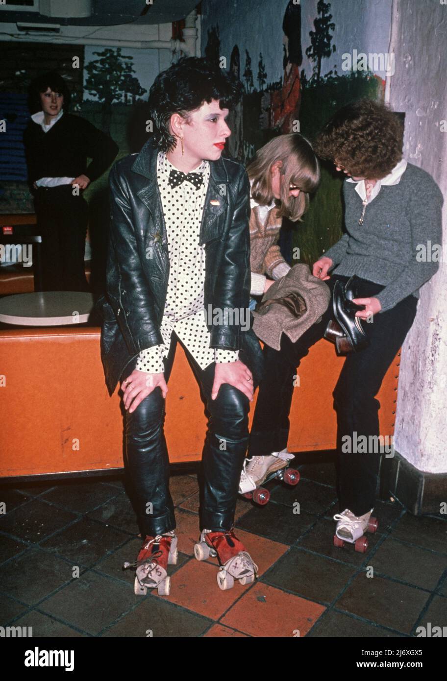 Roller Disco, London 70s, London 80s Stock Photo - Alamy