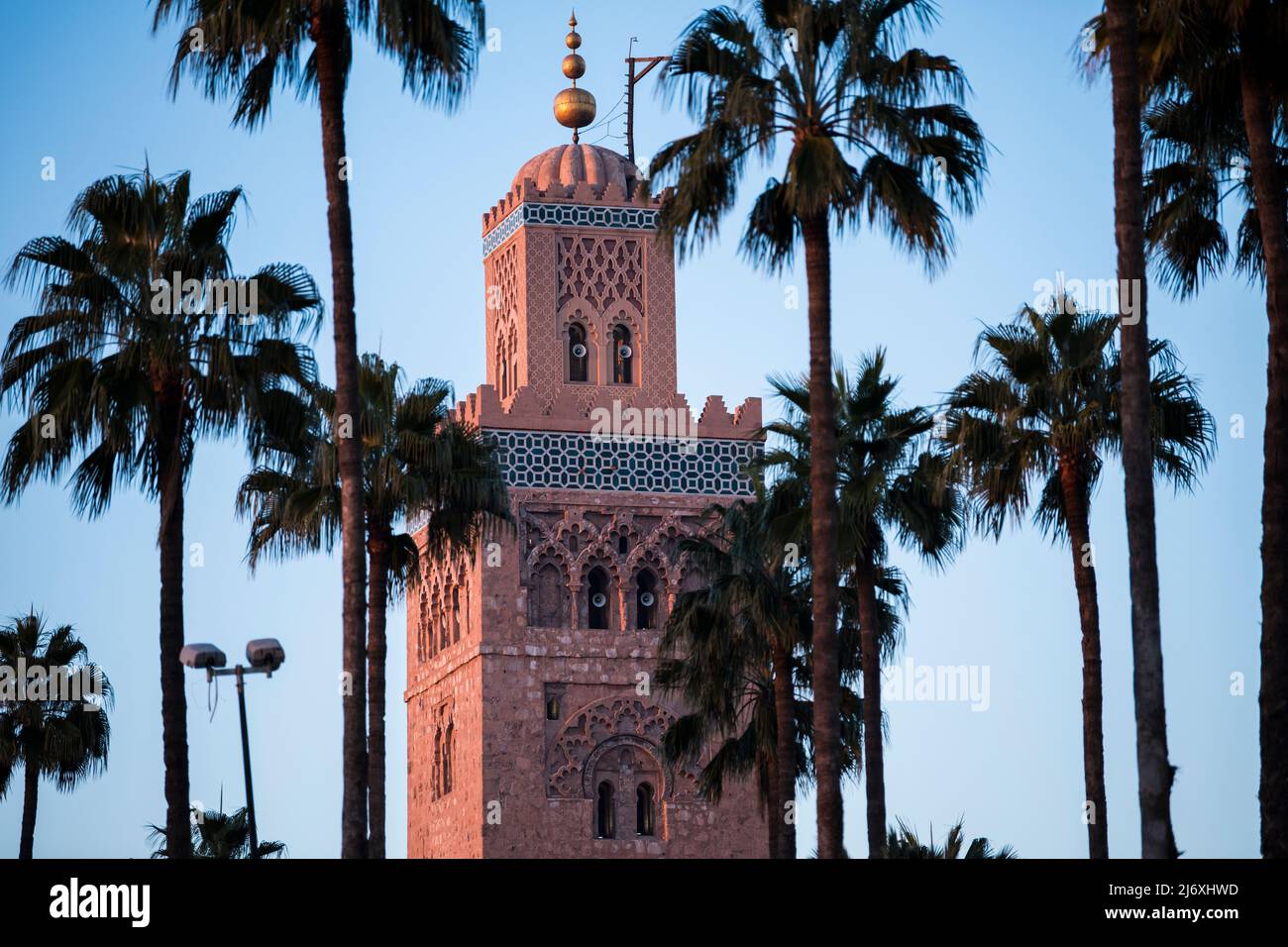 Marrakesh, Morocco - May 01,2022: The architecture of the old Medina ...