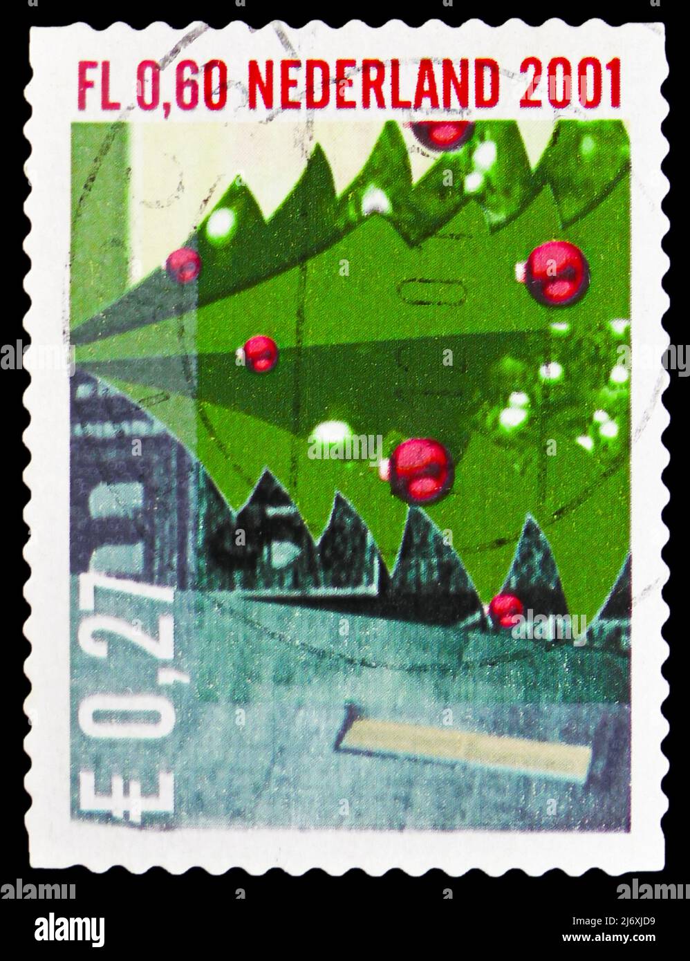 MOSCOW, RUSSIA - MARCH 27, 2022: Postage stamp printed in Netherlands ...