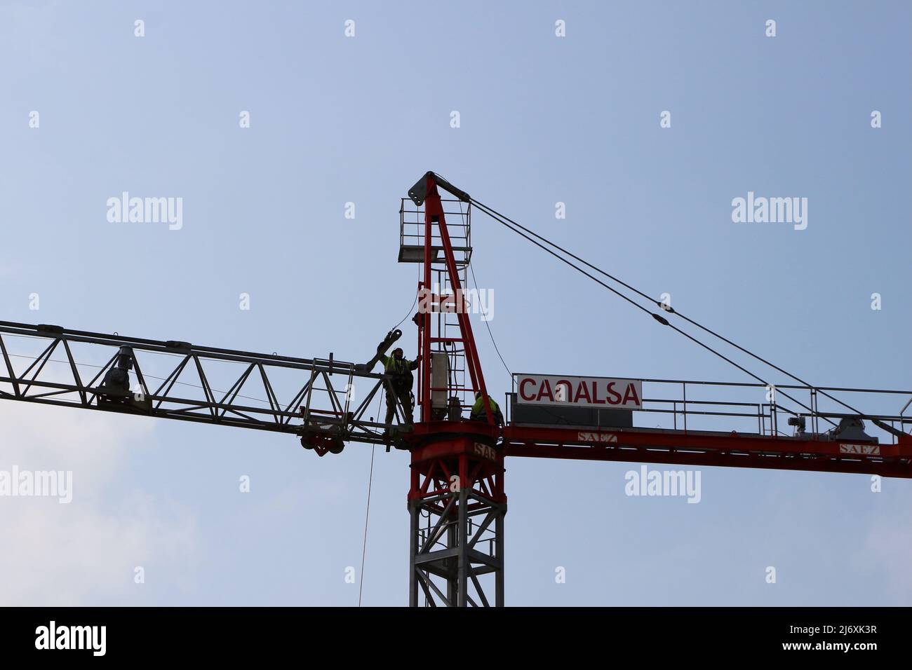 Jib suspension rod hi-res stock photography and images - Alamy