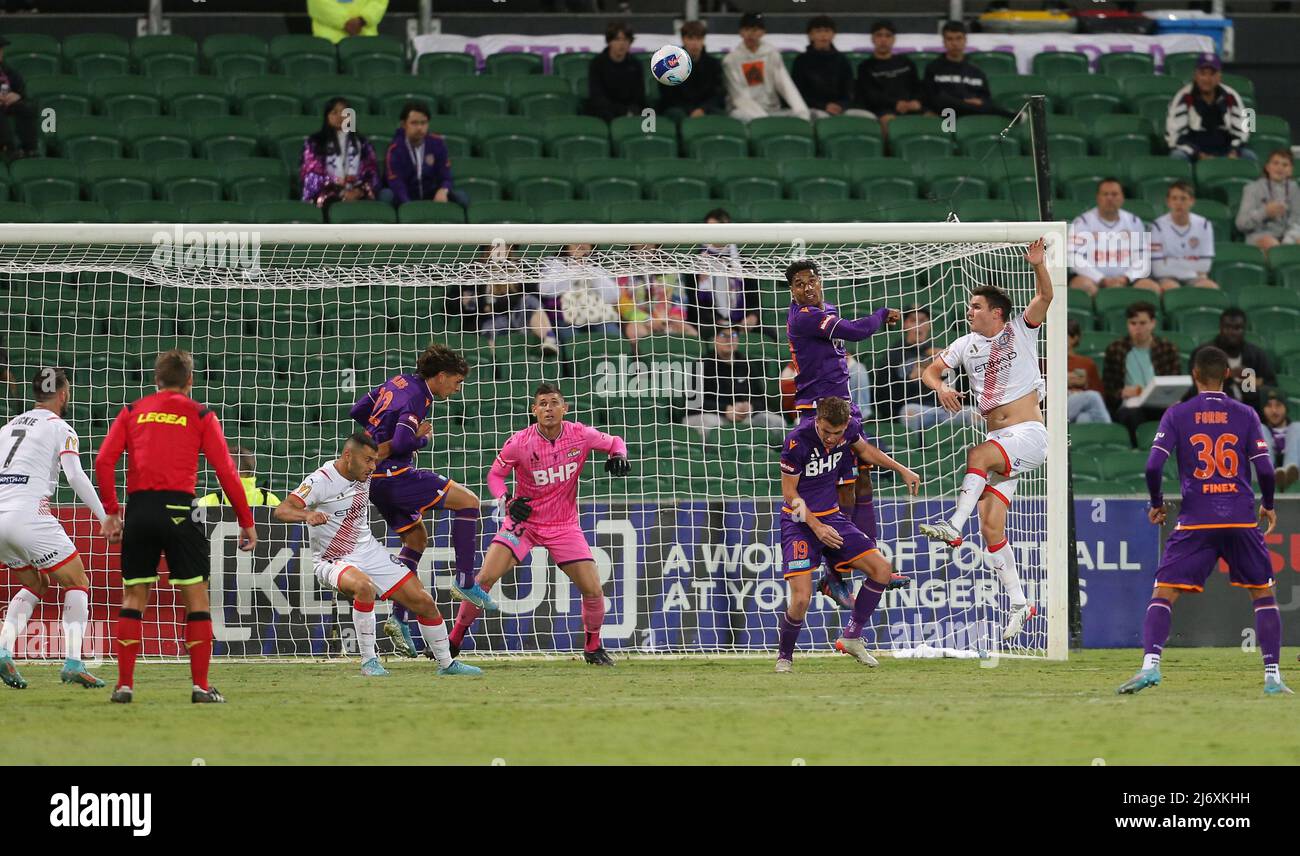 4th May 2022; HBF Park, Perth, Western Australia, Australia; A League ...