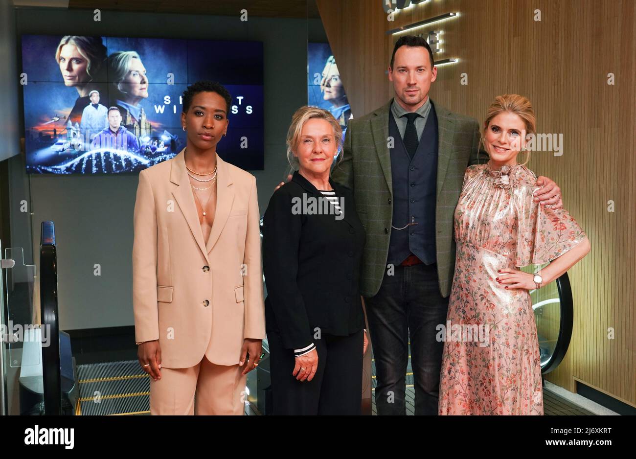 Genesis Lynea, Amanda Burton, David Caves and Emilia Fox arrive for the ...