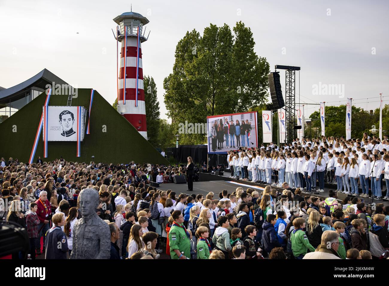 2022-05-04 19:30:26 THE HAGUE - The National Children's Remembrance in ...