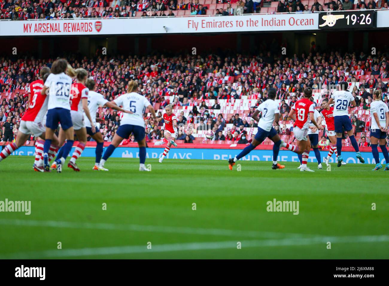 London, UK. May 4th 2022: Emirates Stadium, London, England; WSL Womens ...
