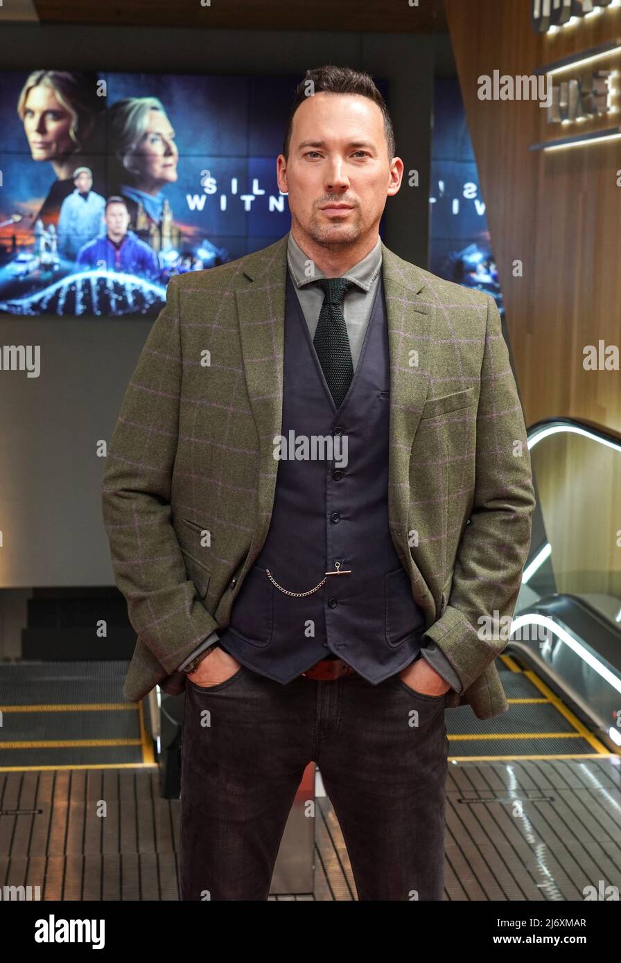 David Caves arrives for the Silent Witness press launch at the ODEON ...