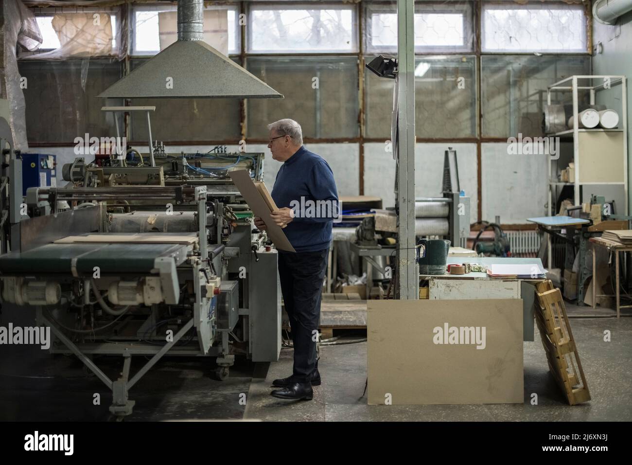 Local business in Slavutych, Ukraine. Slavutych is a city in northern ...
