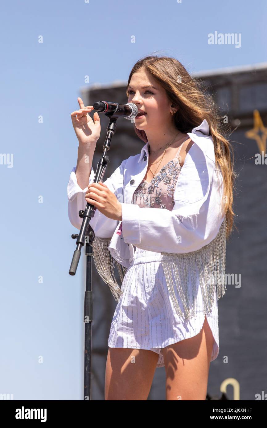 Callista Clark during Stagecoach Music Festival on May 1, 2022, at ...