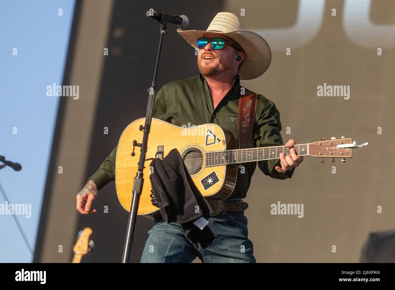 Cody Johnson during Stagecoach Music Festival on May 1, 2022, at Empire ...