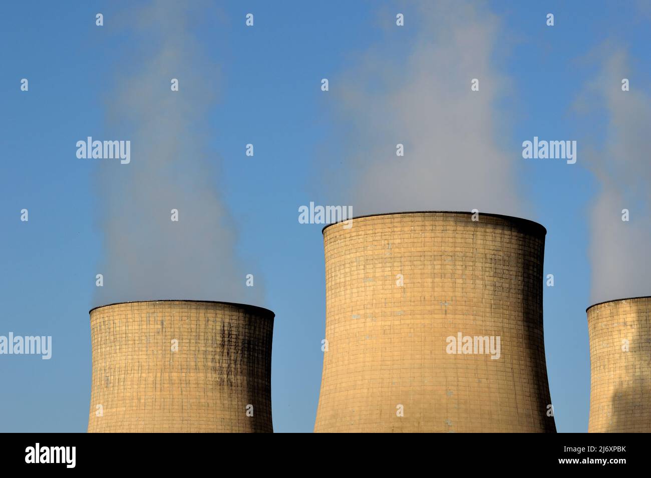 Ratcliffe Power Station, Nottingham - 19 April 2021: Views of Ratcliffe ...