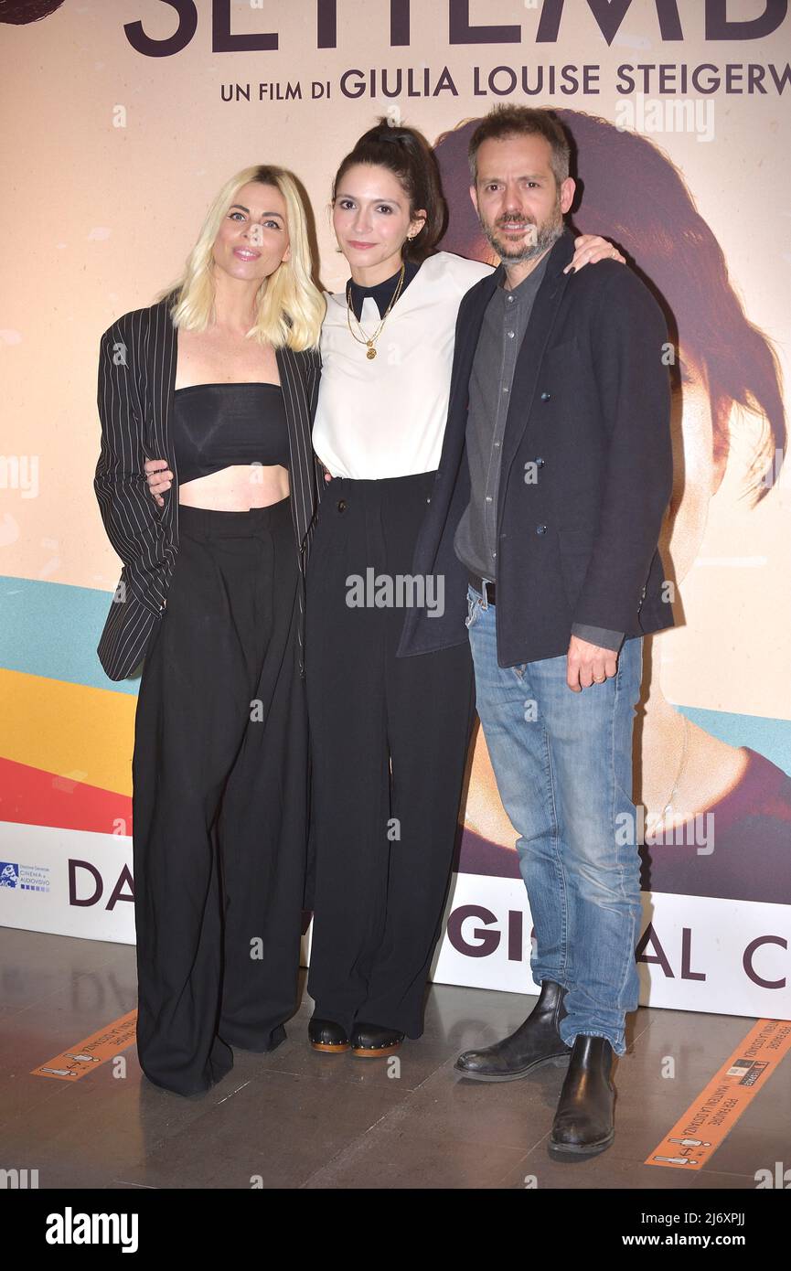 Giulia Louise Steigerwalt attends the premiere of the movie "Settembre ...