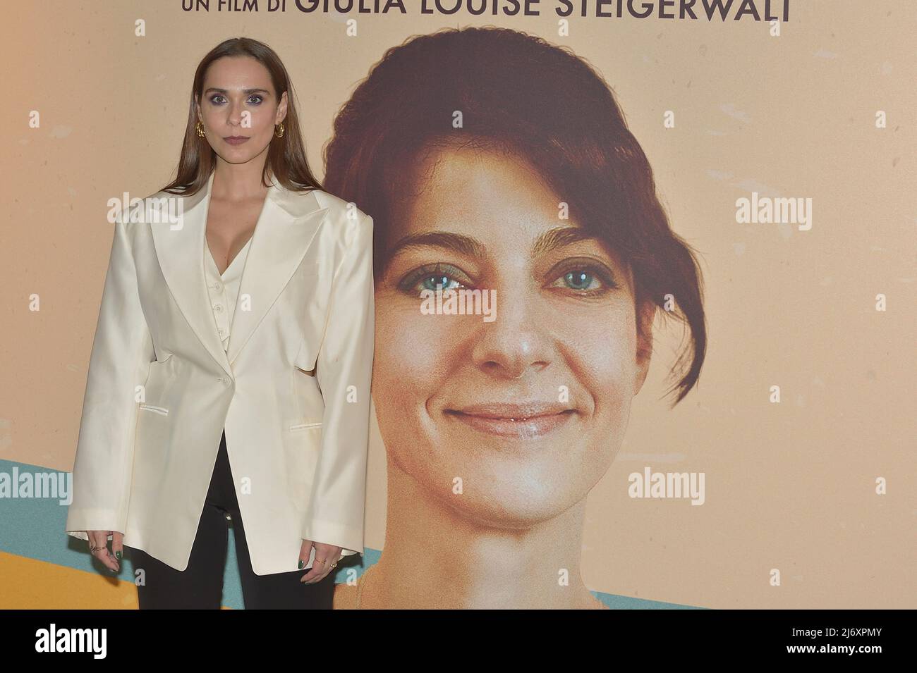 Lucrezia Guidone attends the premiere of the movie "Settembre" at Space ...