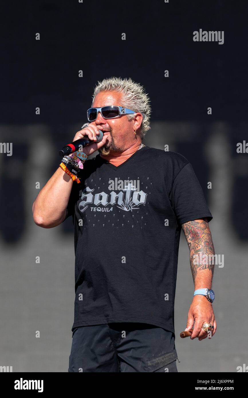 Guy Fieri during Stagecoach Music Festival on May 1, 2022, at Empire ...