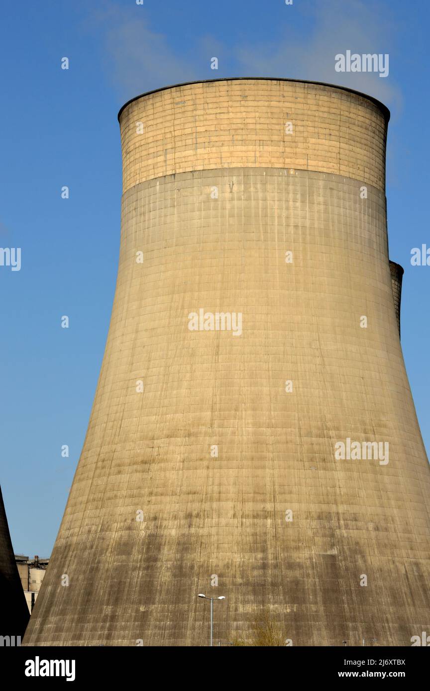 Ratcliffe Power Station, Nottingham - 19 April 2021: Views of Ratcliffe ...