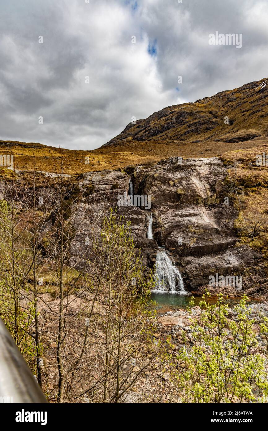 Glencoe waterfall hi-res stock photography and images - Alamy