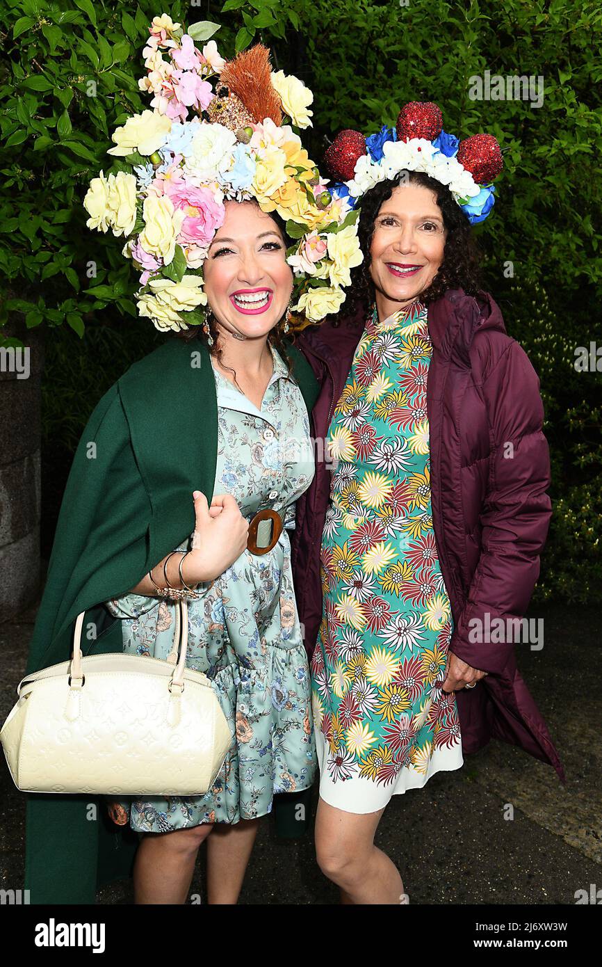Randy Zuckerman and her mother Karen Zuckerman attend the Central Park ...