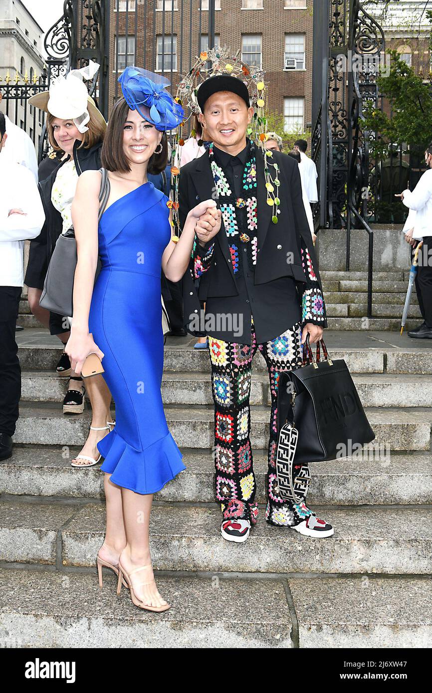 Miss New York, Sydney Park and Andrew Yu attend the Central Park ...