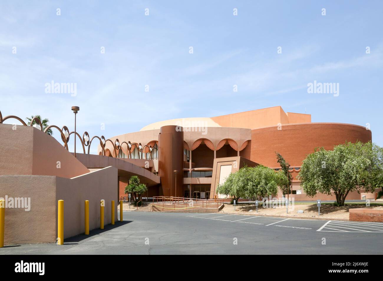 Arizona State University main campus buildings as seen here in Tempe ...