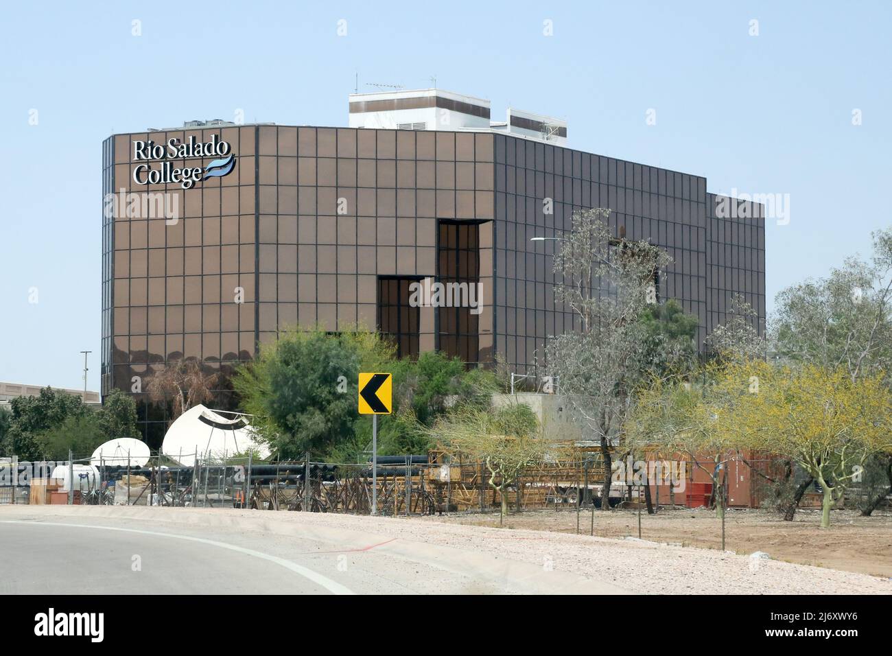 Rio Salado College campus building is visible from the Loop 202 Red ...
