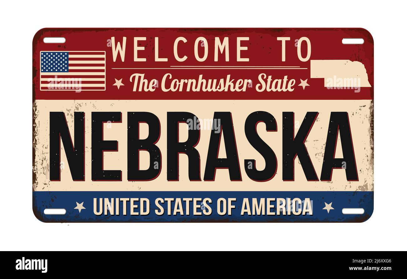 Old map of nebraska hi-res stock photography and images - Alamy