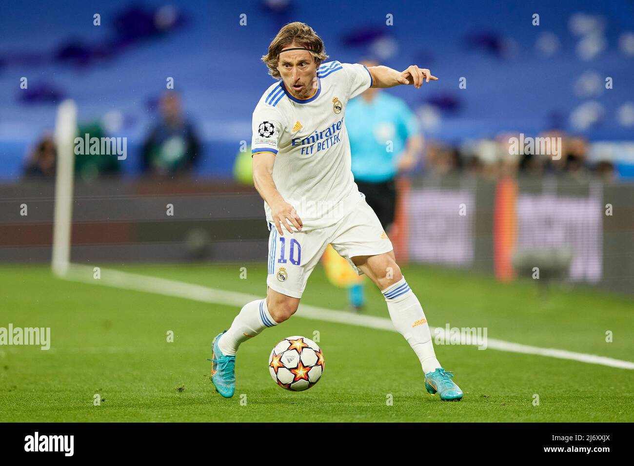 Luka Modric of Real Madrid during the UEFA Champions League match ...