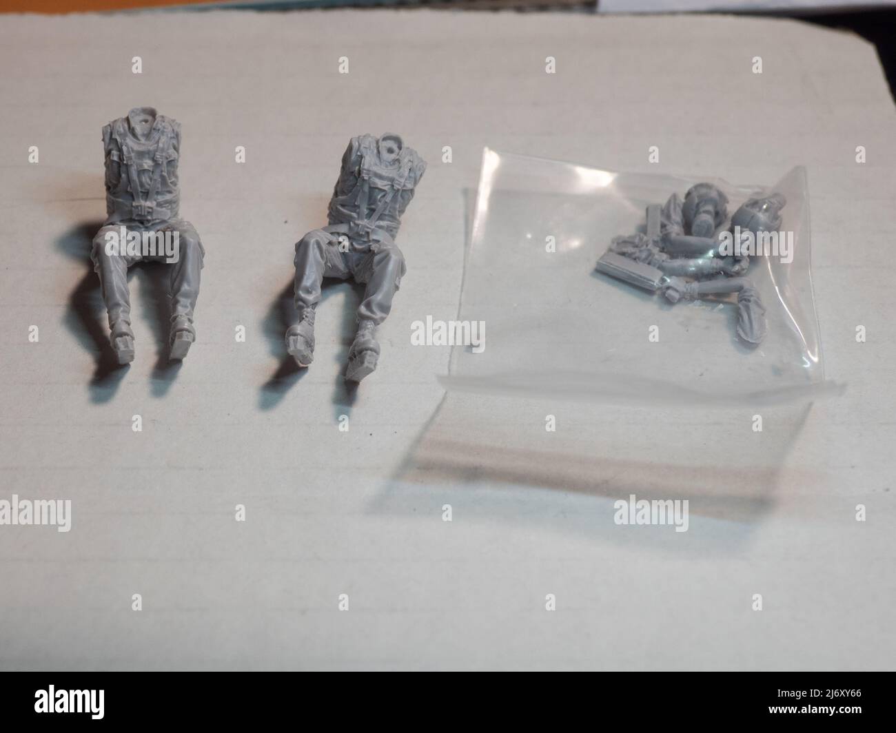 Jaws 2 attack against helicopter, copter, shark, diorama, movie, making ...