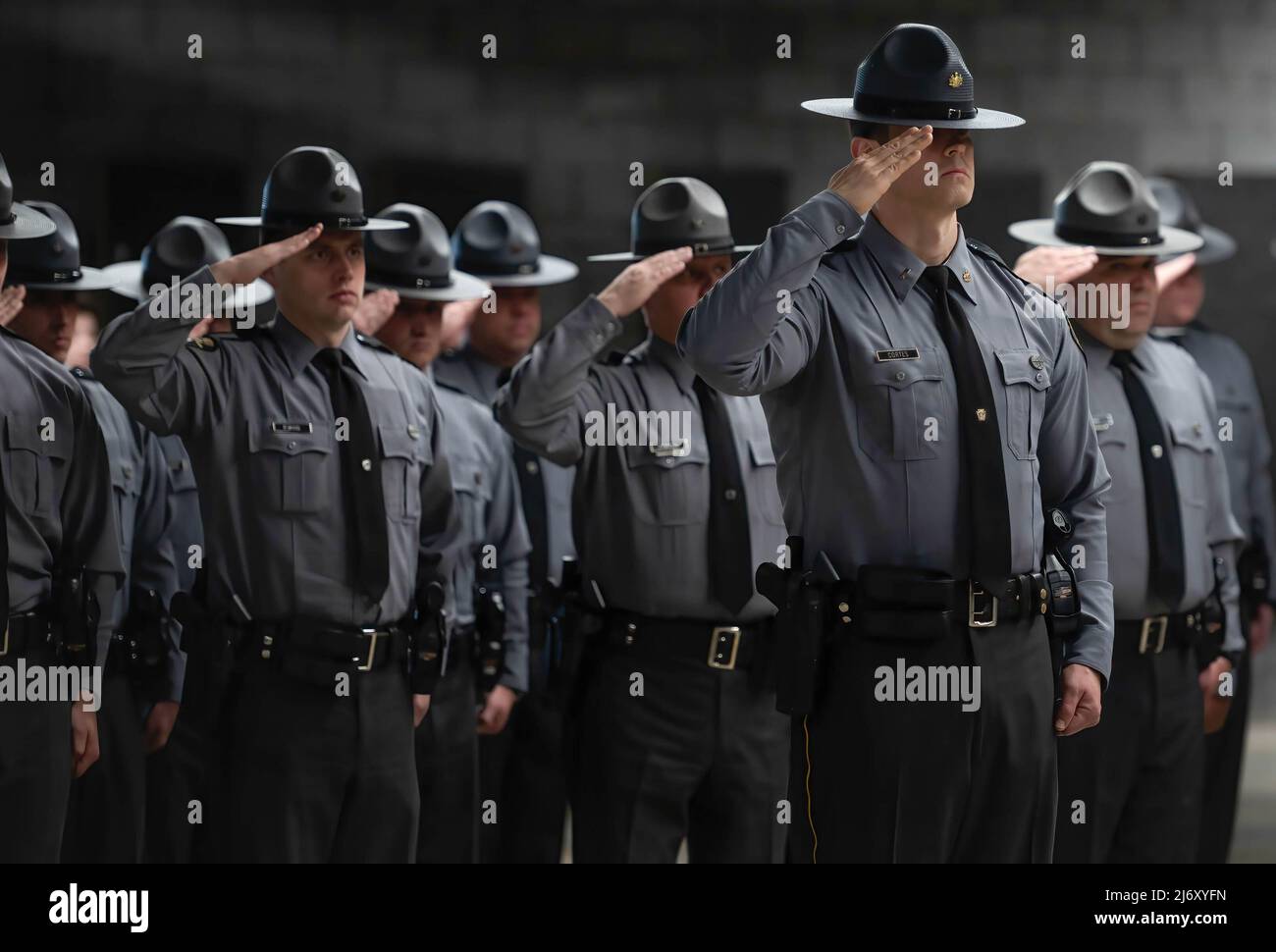 Pennsylvania state police troopers hi-res stock photography and images ...