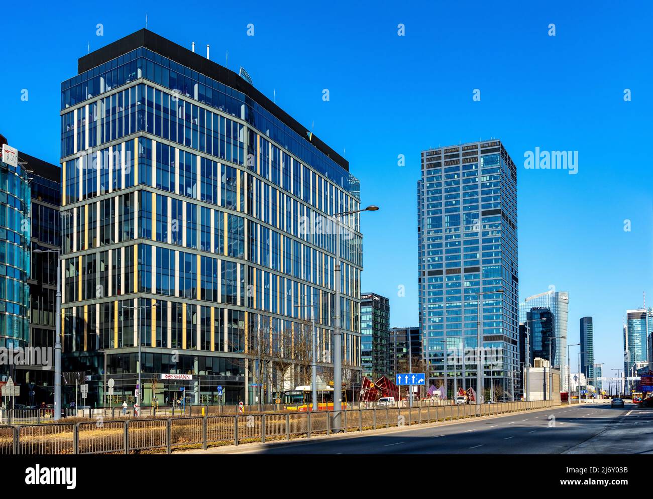 Warsaw, Poland - March 18, 2022: Proximo Park complex by Reico Ceske ...