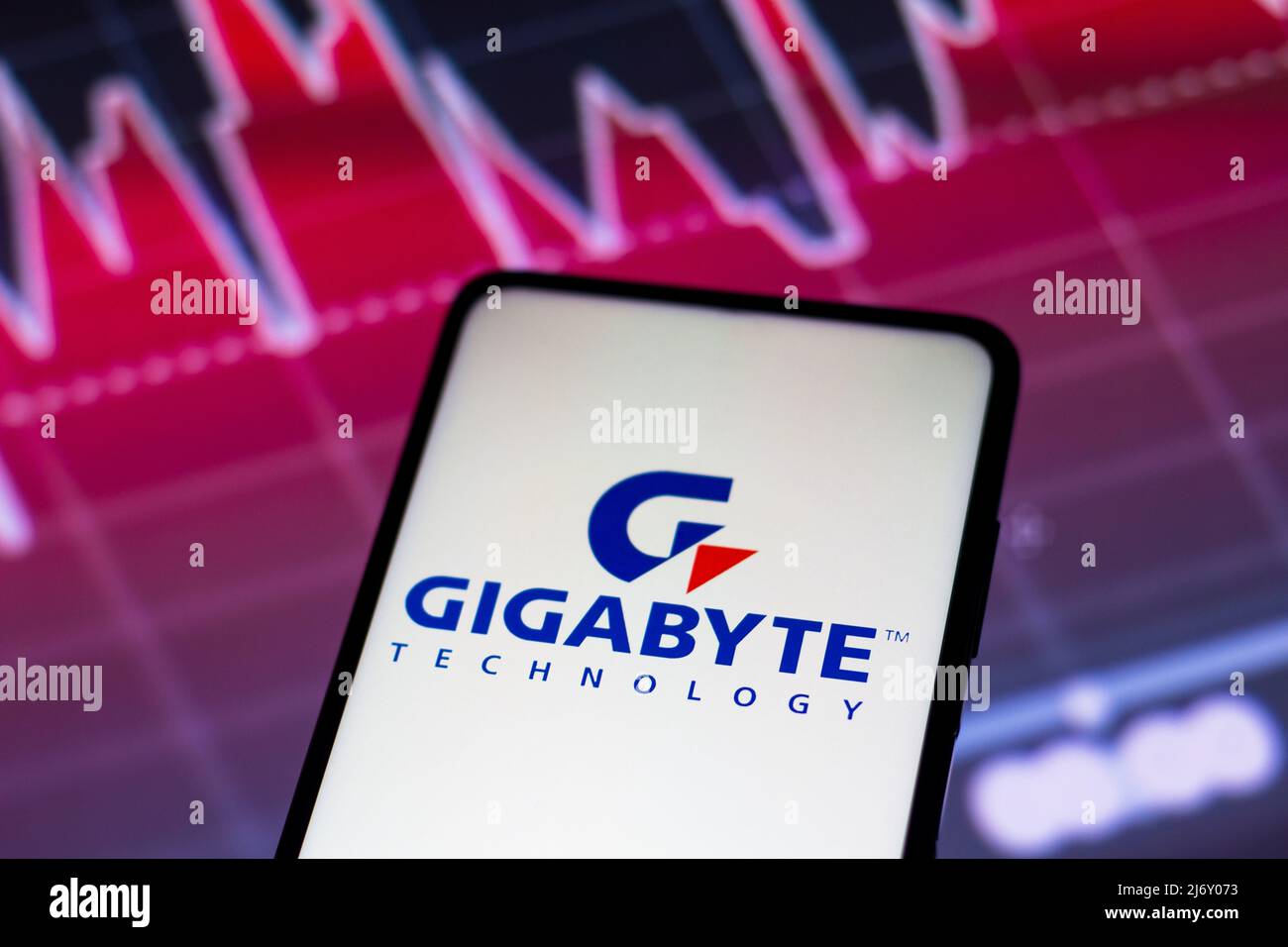 Gigabyte technology logo hi-res stock photography and images - Alamy