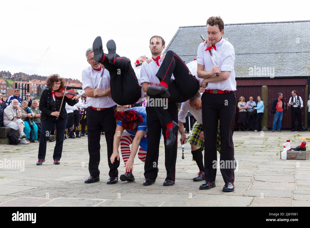 Traditional dancing at Whitby folk week Stock Photo - Alamy