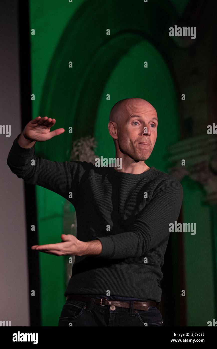 Belfast, Northern Ireland, UK. 4th May 2022 Cork Comedian Tadhg Hickey ...
