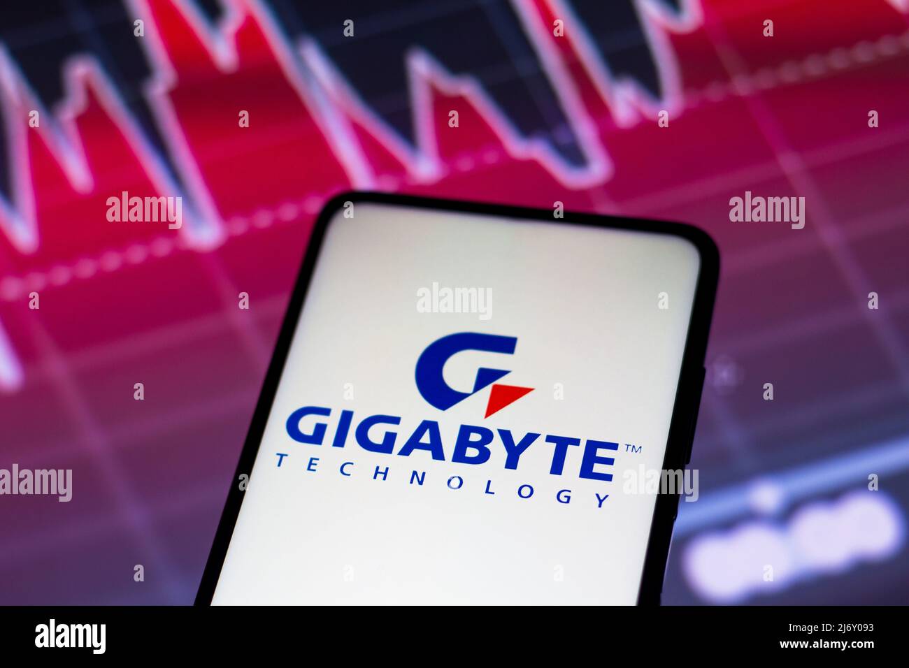 Gigabyte technology logo hi-res stock photography and images - Alamy
