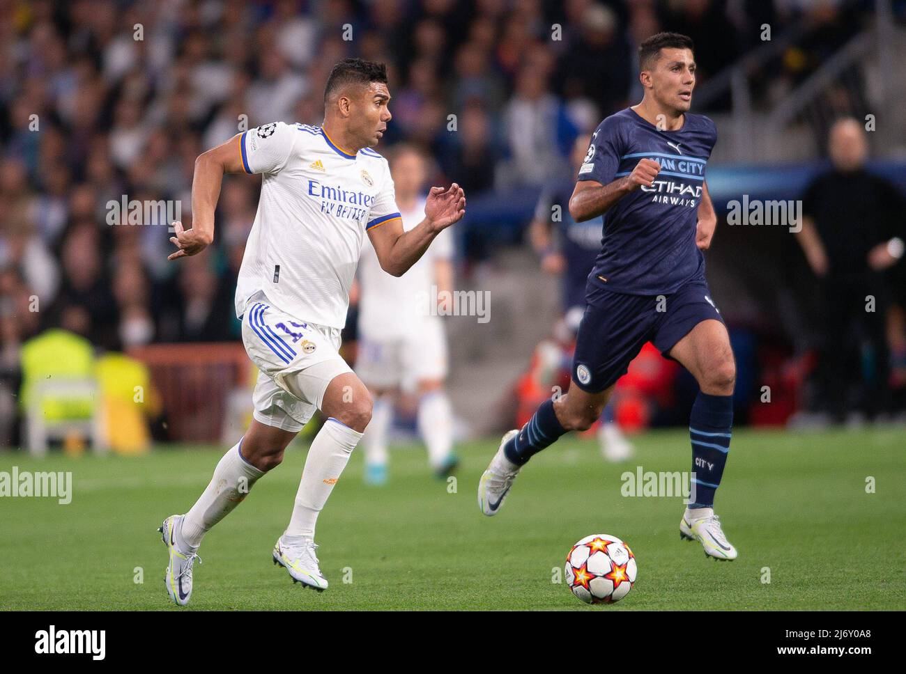 UEFA Champions League semifinal second leg soccer match Real Madrid vs ...