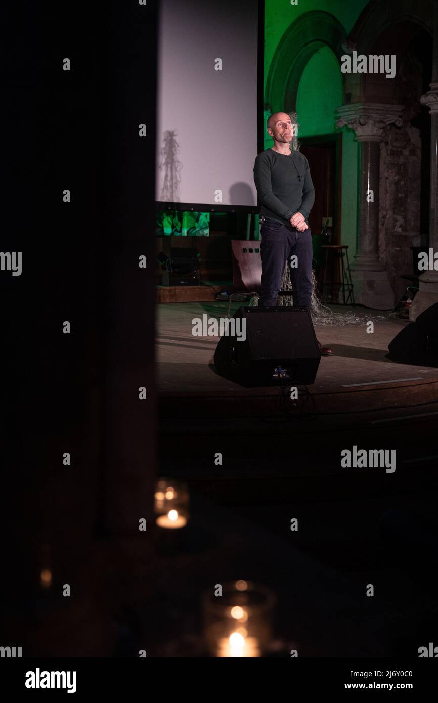 Belfast, Northern Ireland, UK. 4th May 2022 Cork Comedian Tadhg Hickey ...