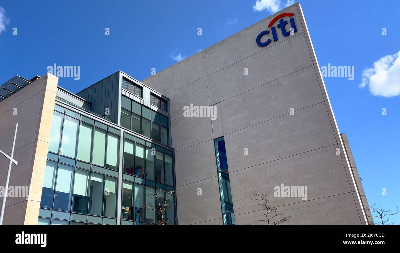 Citibank bulding in Belfast Titanic Quarter - BELFAST, UK - APRIL 25 ...