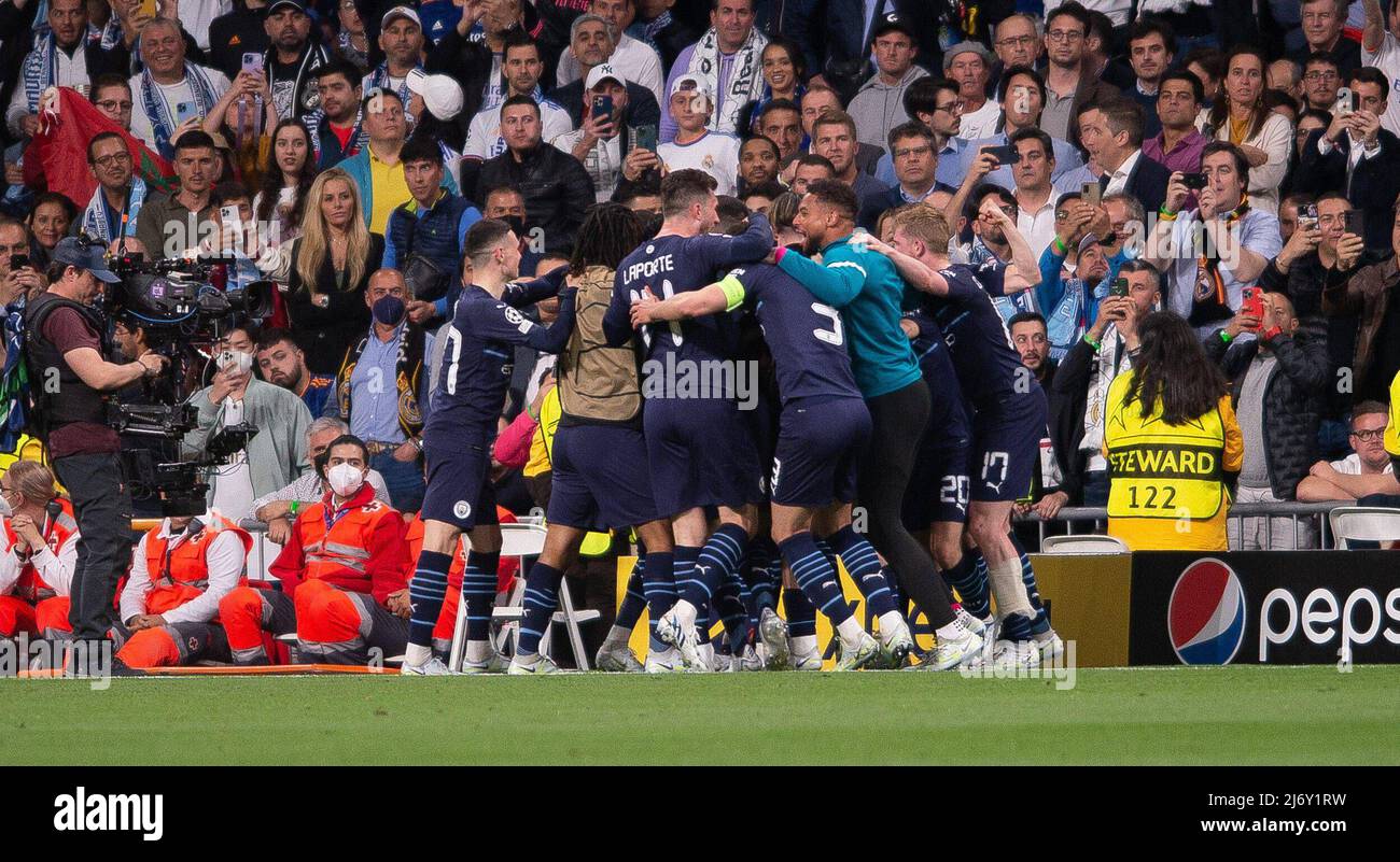 UEFA Champions League semifinal second leg soccer match Real Madrid vs ...
