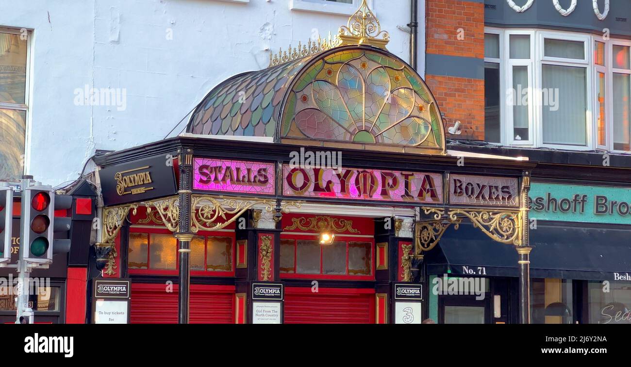 Famous Olympia Theatre in Dublin - DUBLIN, IRELAND - APRIL 20. 2022 ...