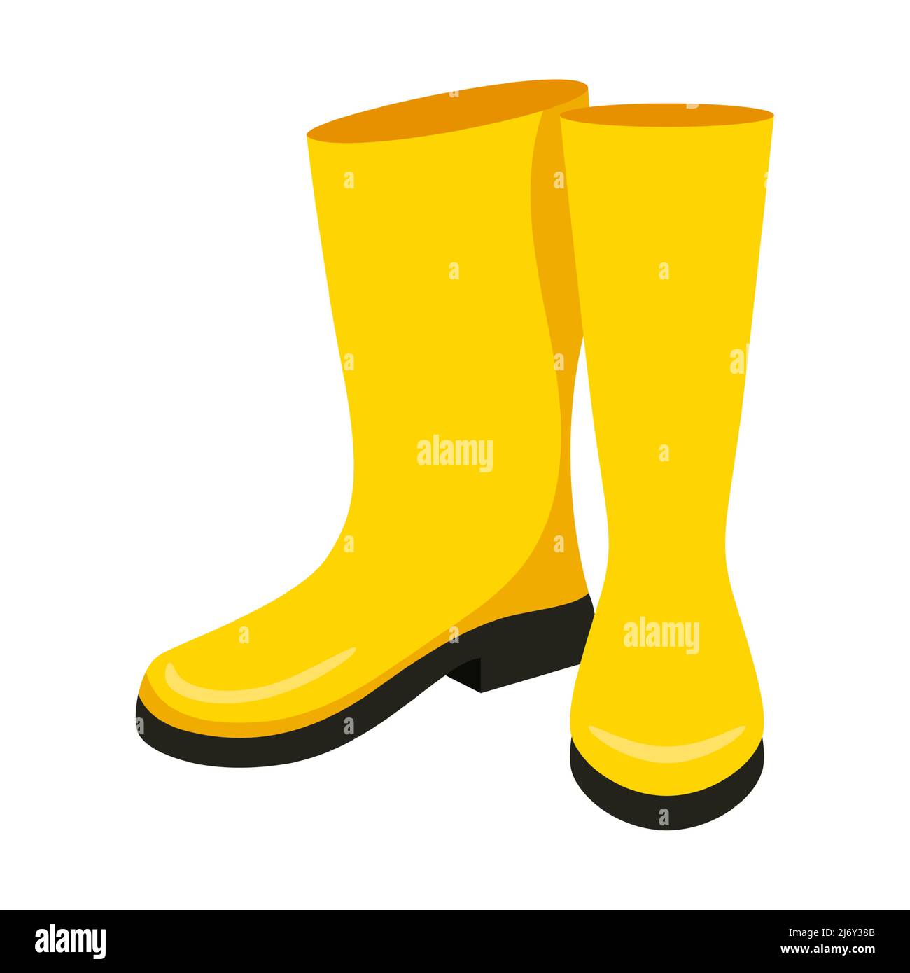 Cartoon rubber boots hi-res stock photography and images - Alamy