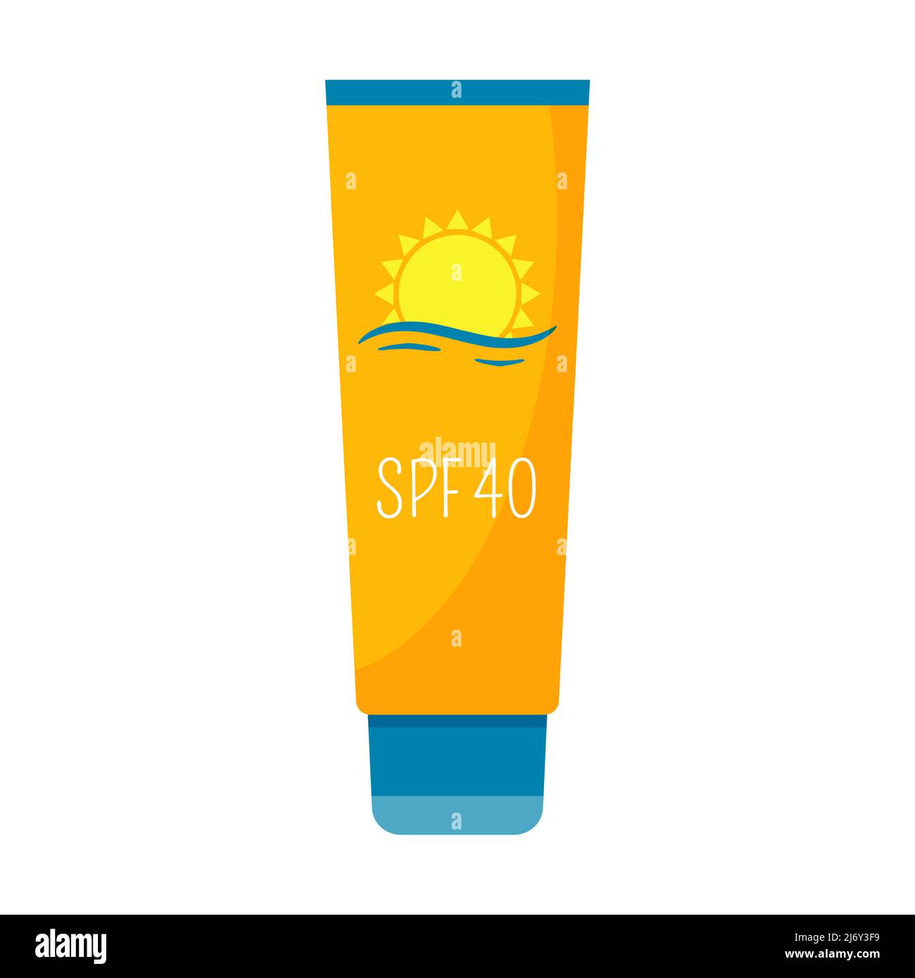 Spf cream in plastic Cut Out Stock Images & Pictures - Alamy