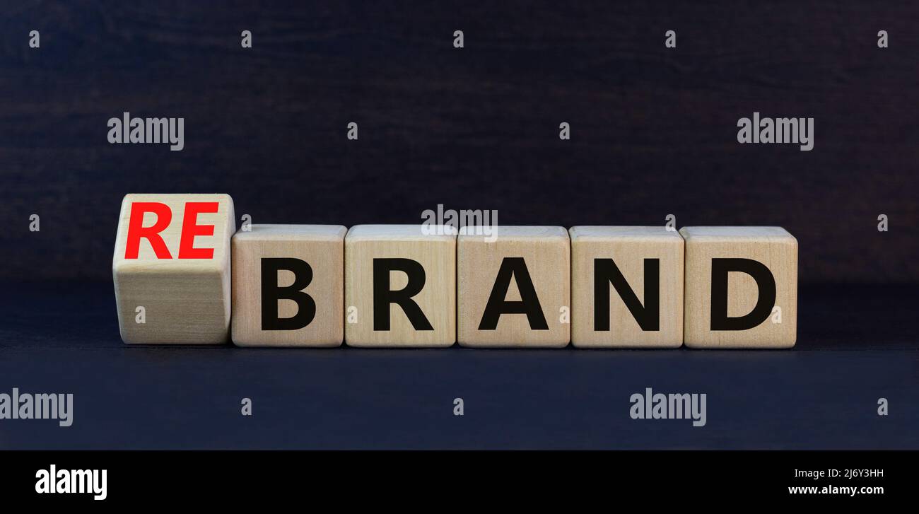 Time to rebrand symbol. Turned wooden cubes and changed the concept ...