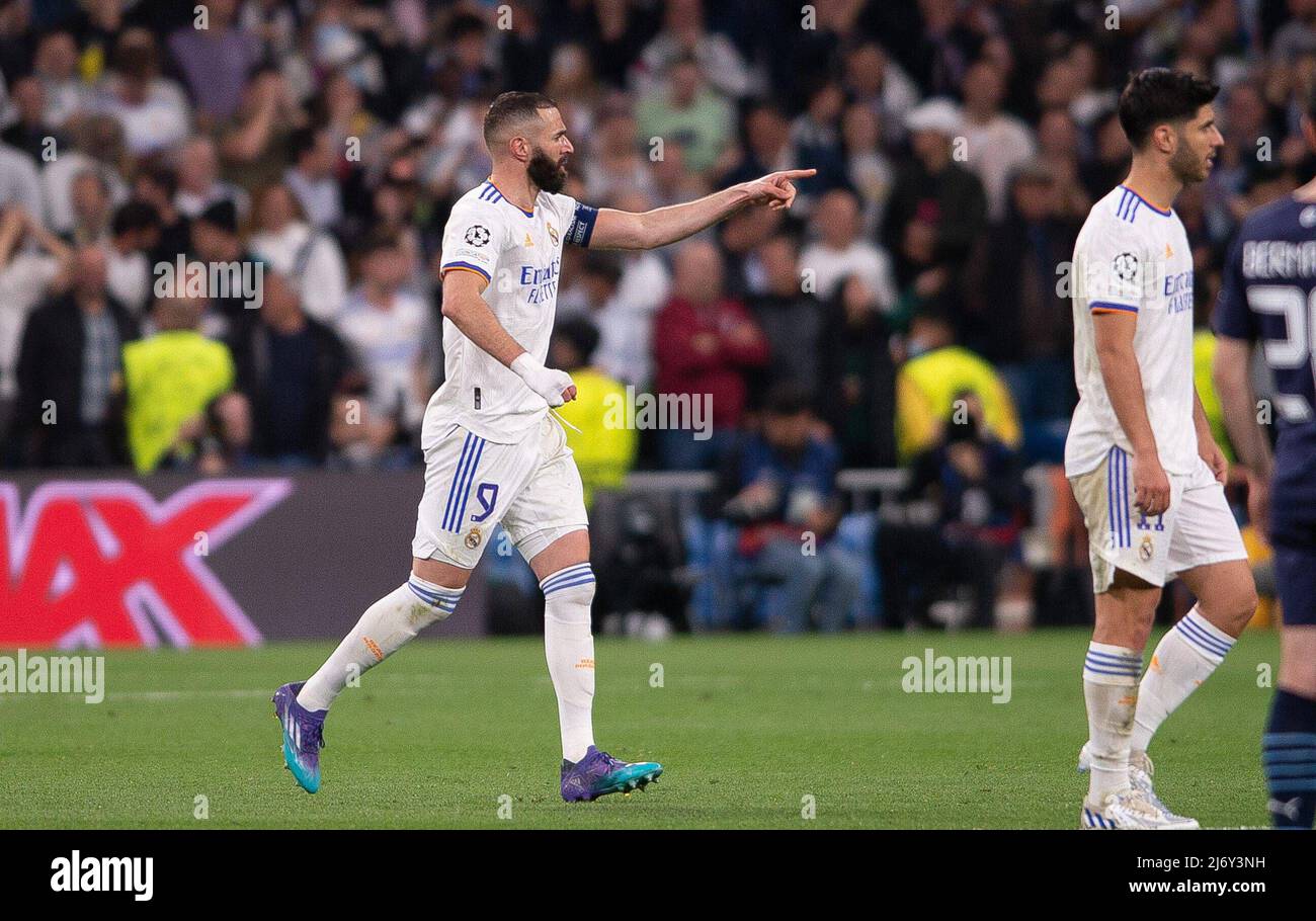 Benzema goal city bernabeu hi-res stock photography and images - Alamy