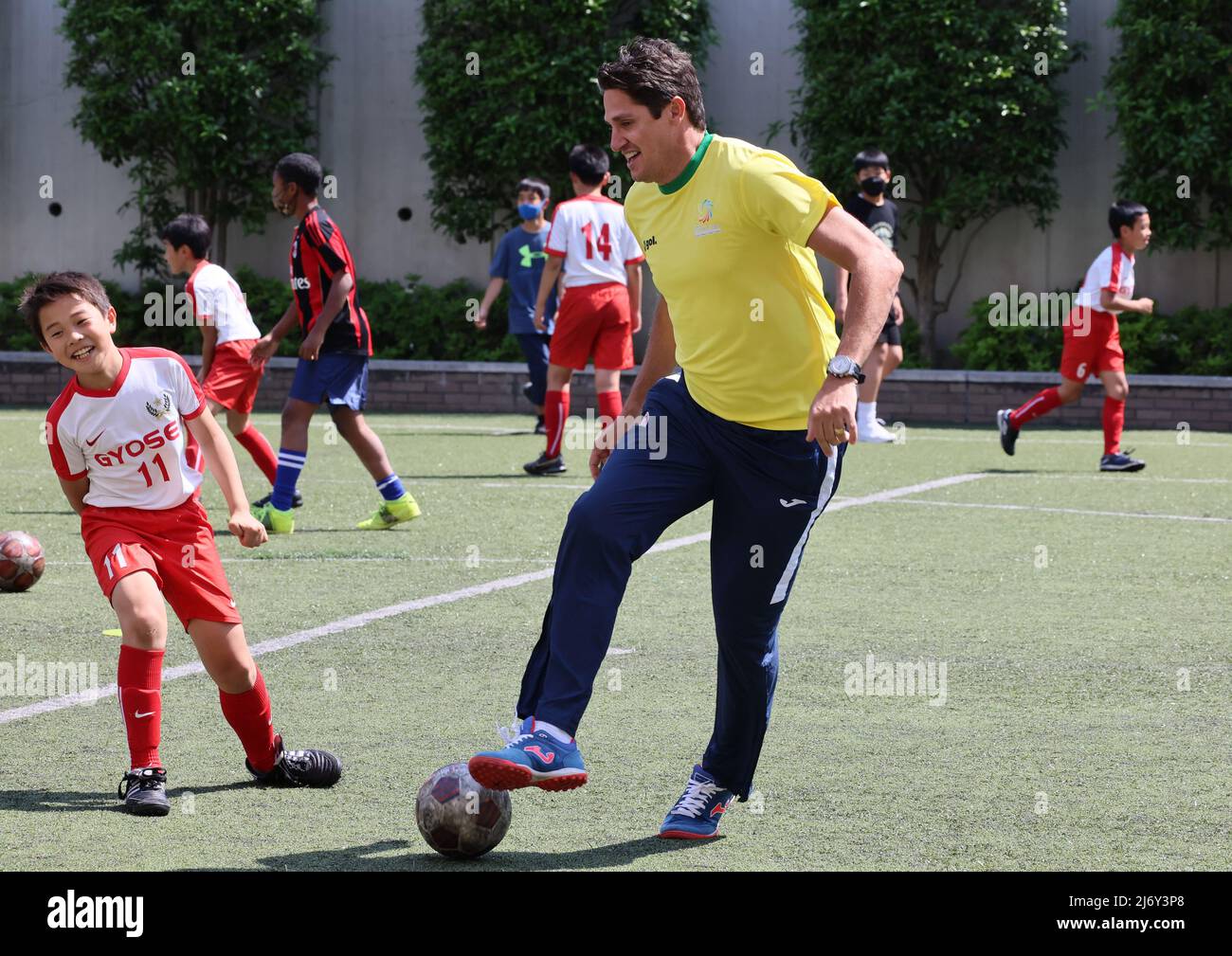May 4, 2022, Tokyo, Japan - Former Brazilian football player Jose ...