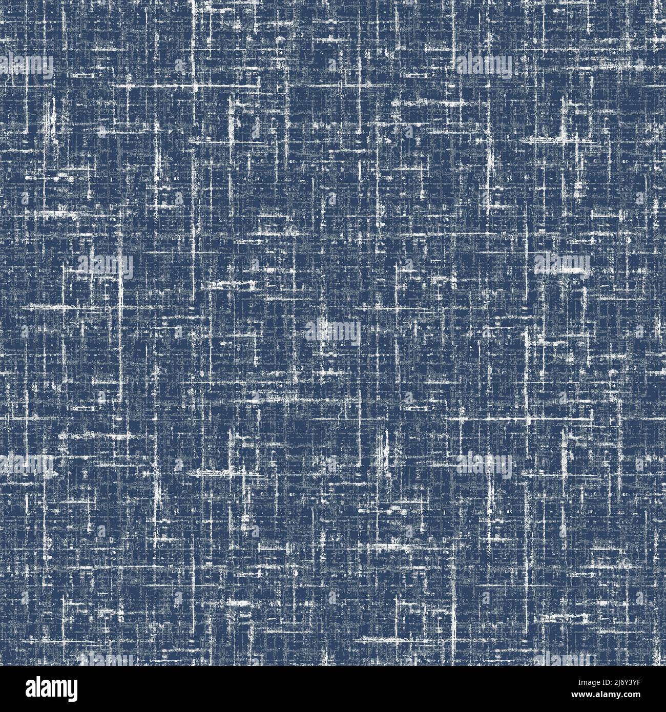 Seamless detailed woven linen texture background. Blue navy denim ...
